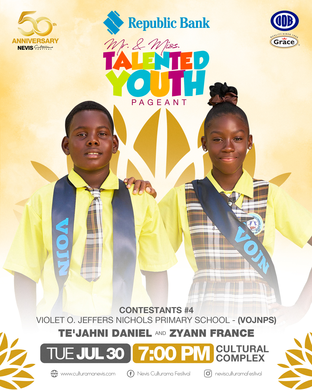 Talented Youth Pageant – Nevis Culturama Festival